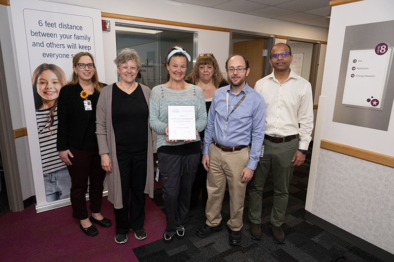 Michelle Craver receives Delta Omega 2023 Excellence in Nursing Award ...