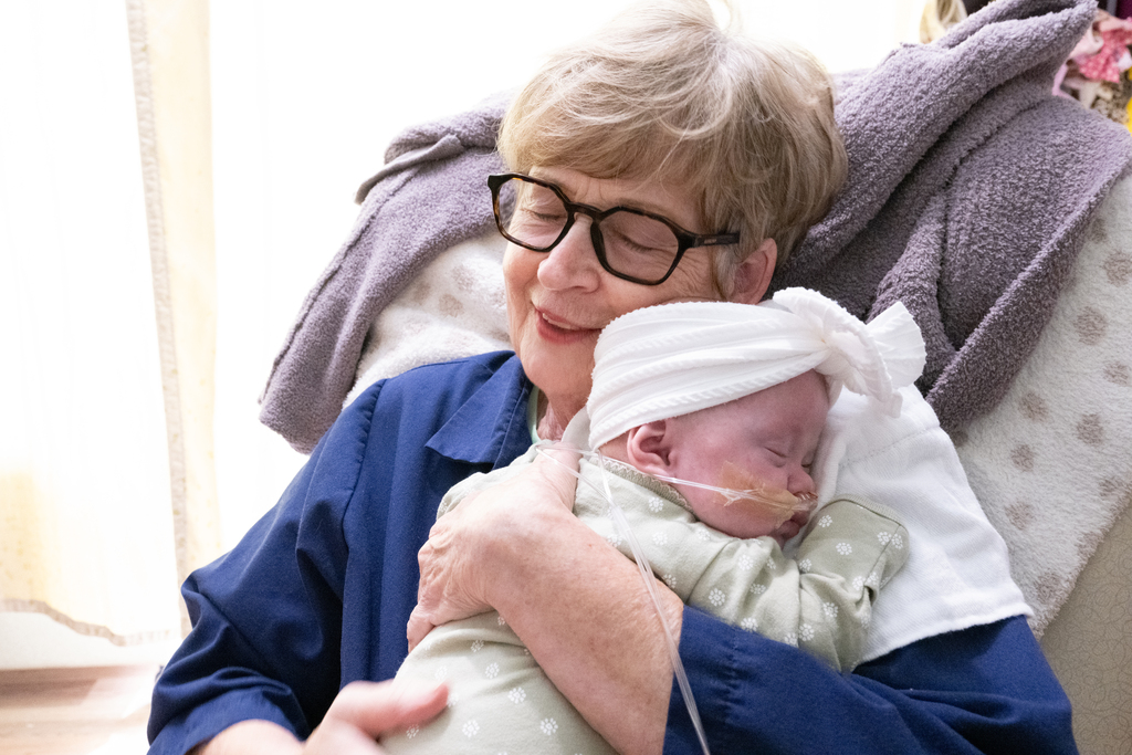 Cuddling is a family affair for hospital donor and volunteer : Inside ...