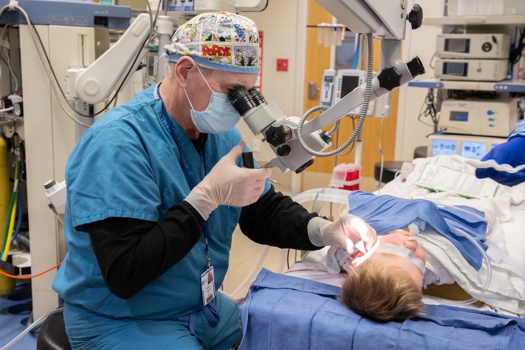 Follow along through ear tube surgery : Inside Children's Blog