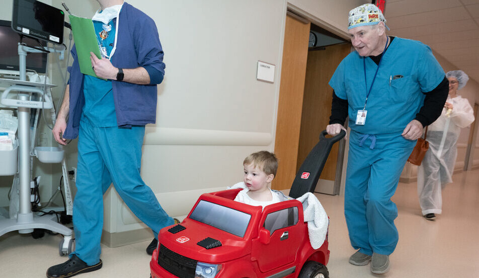 Follow along through ear tube surgery : Inside Children's Blog