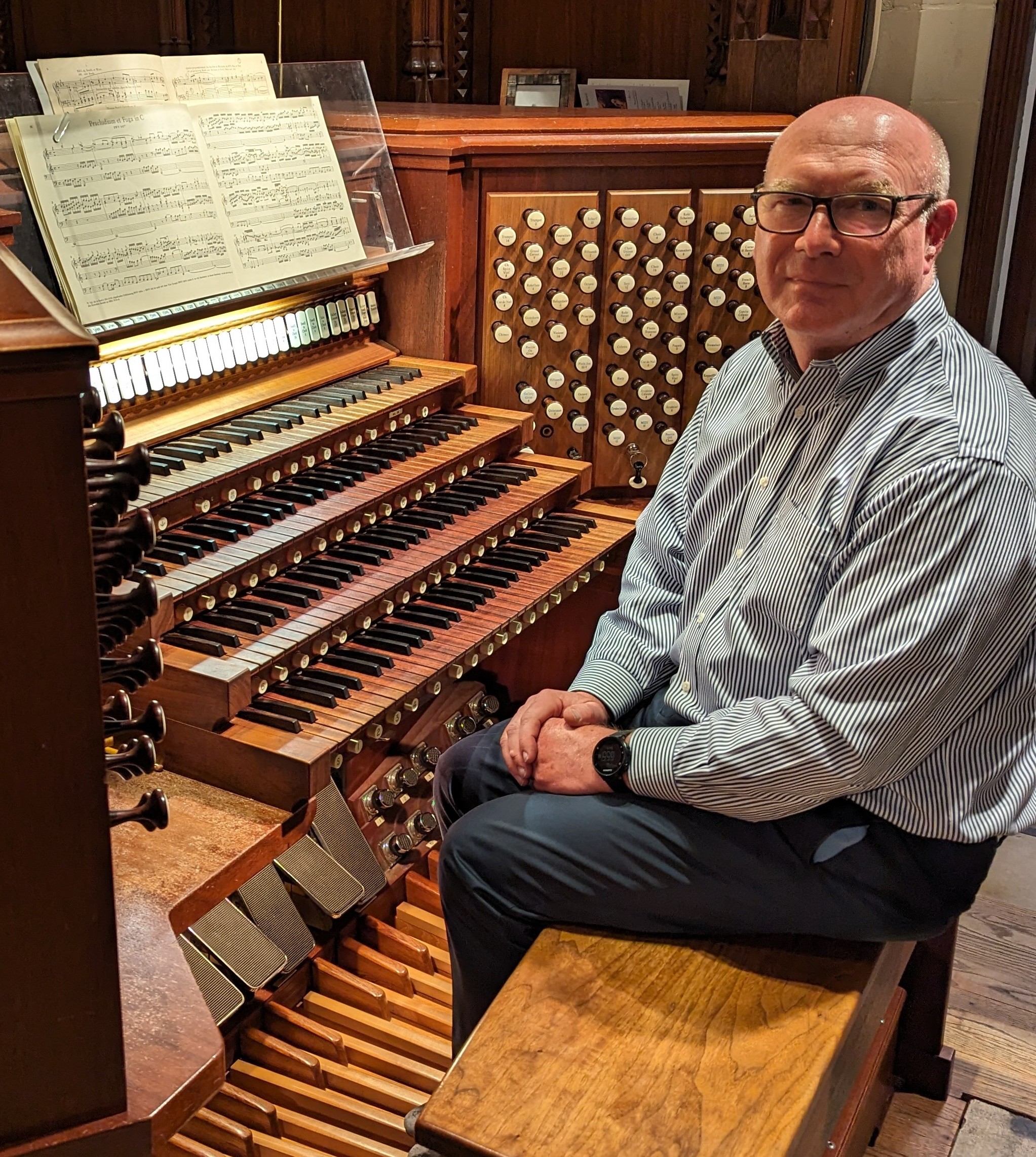 Dr. Steven Kuerbitz composes a retirement filled with playing pipe ...