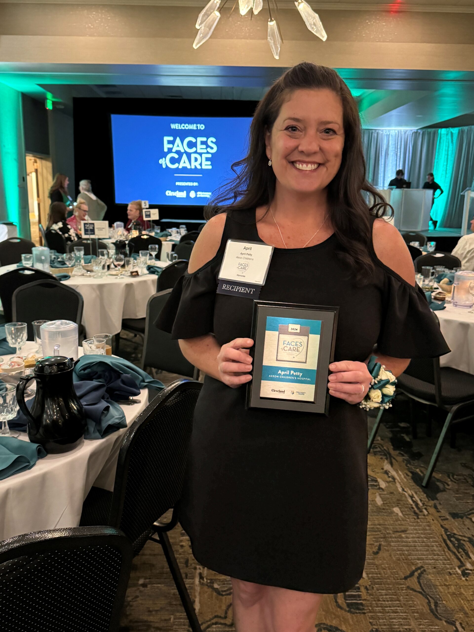 April Petty receives the 2024 Faces of Care Award : Inside Children's Blog