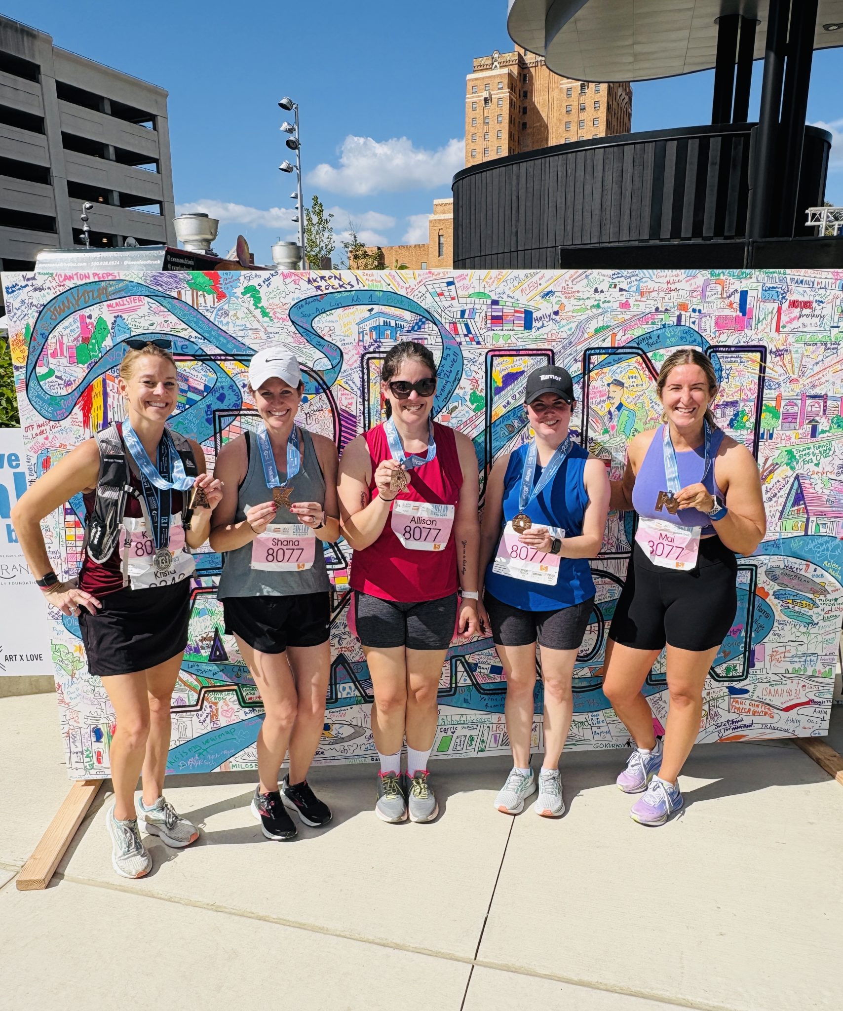 Medical staff joins the excitement of Akron Marathon race participants ...