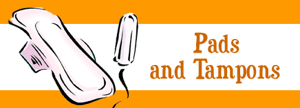 Kidshealth: Pads and Tampons | Akron Children's Hospital