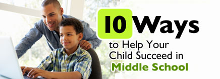 Kidshealth: 10 Ways to Help Your Child Succeed in Middle School | Akron ...