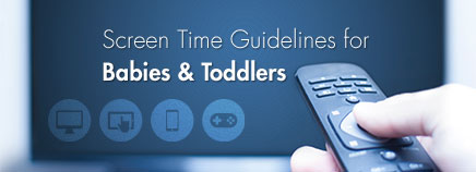 Kidshealth: Screen Time Guidelines for Babies and Toddlers | Akron ...