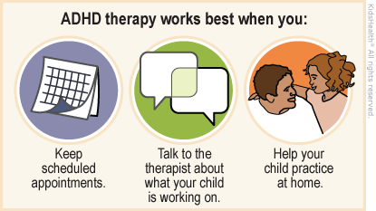 Kidshealth: Therapy for ADHD | Akron Children's Hospital